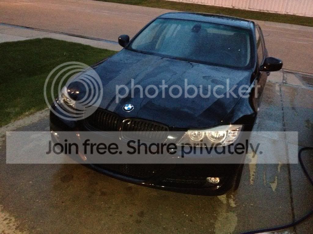 My version of BMW Tii racing stripes for the E90