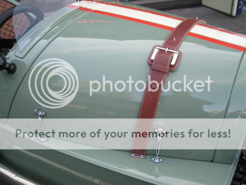 M3W leather "bonnet" strap - Talk Morgan - Morgan Sports Cars ...