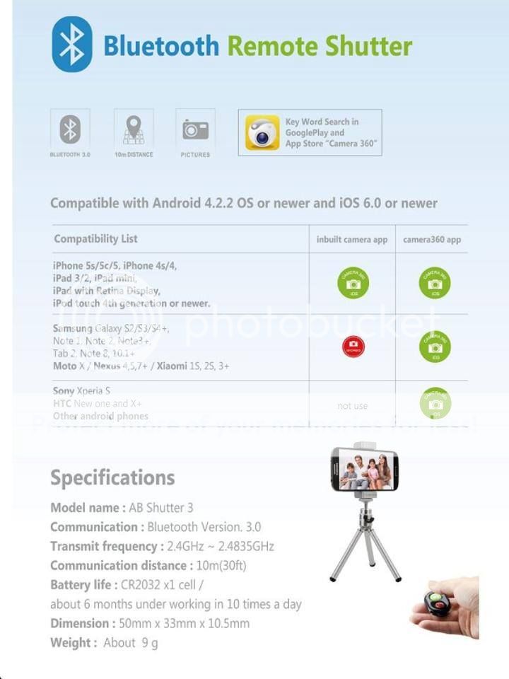 WTS AB Shutter 3+ Monopod