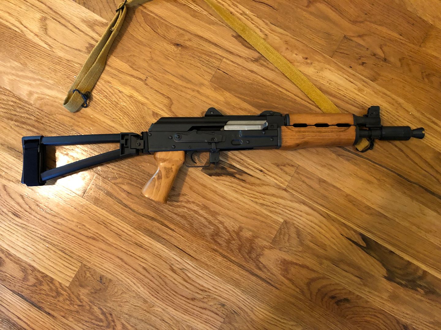 PSA Triangle Brace Install on Yugo M85 Pistol > AK Pistols/SBR > AR15.COM