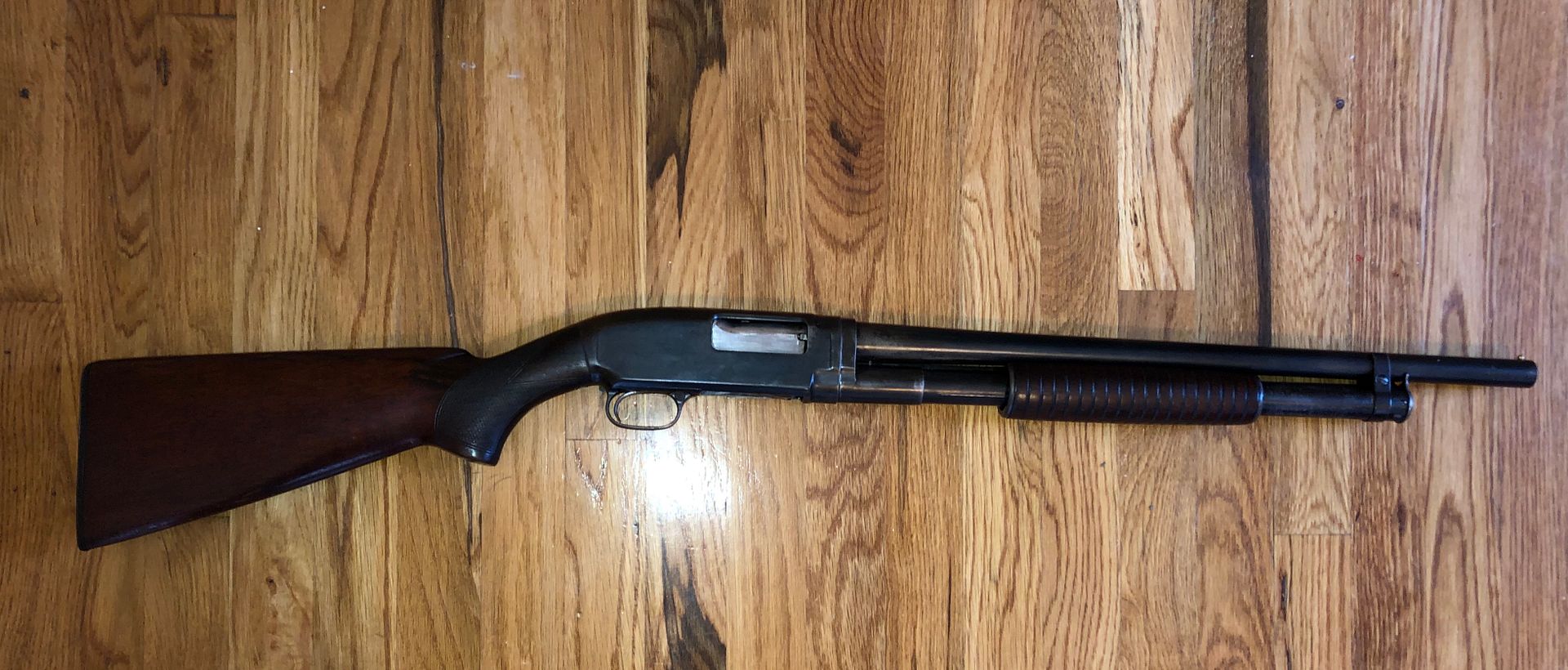 Winchester Model 12 1942 Mfr Cut down to Riot $350 shipped. - AR15.COM