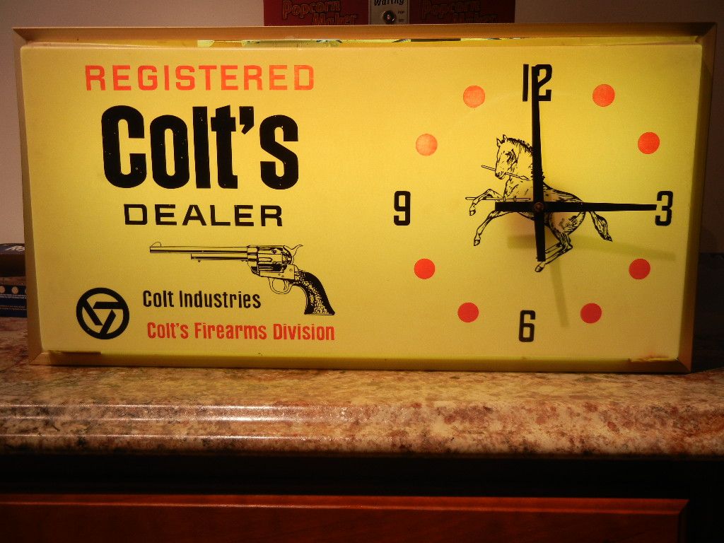 Colt clock > AR-15 / M-16 Retro Forum > AR15.COM