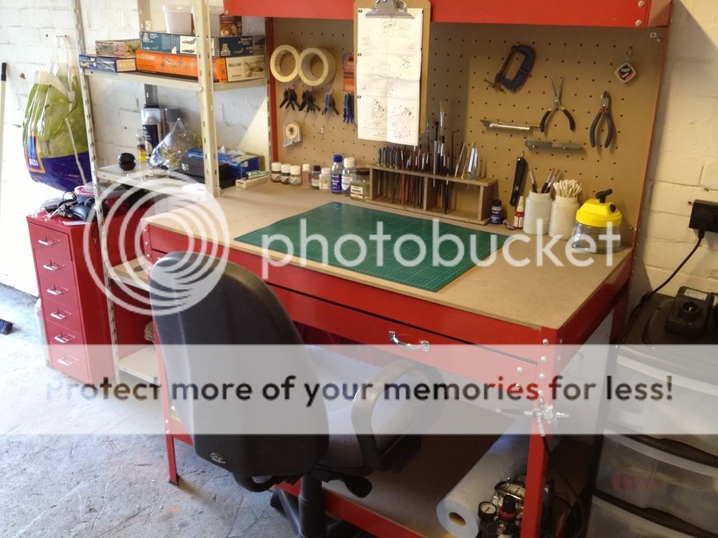 Lets see your modelling work areas - Page 5 - International Scale Modeller