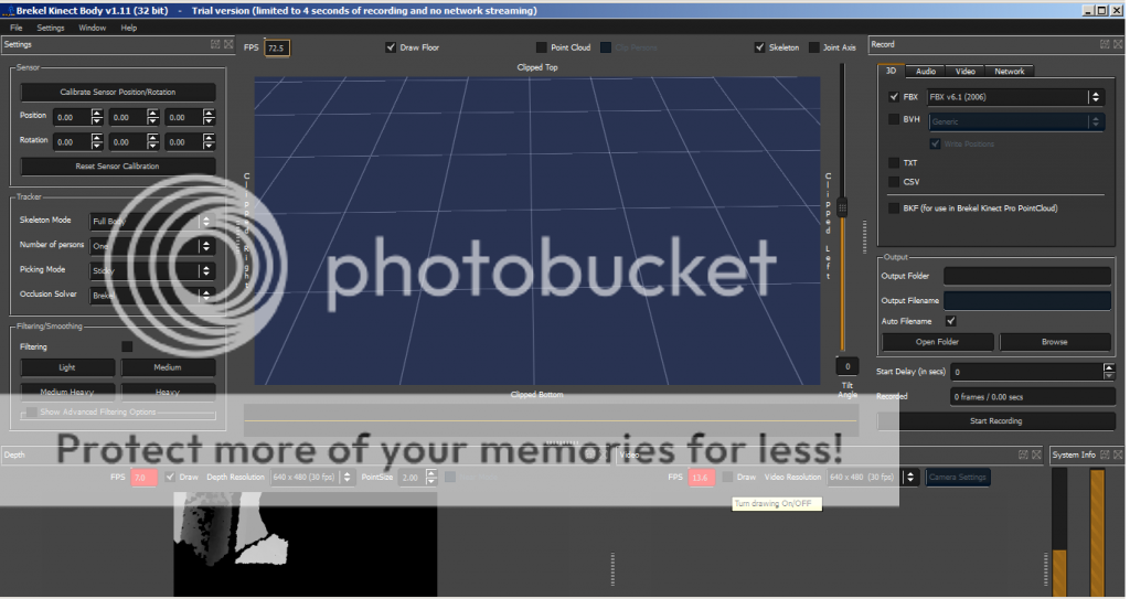Tutorial - How To Motion Capture with Xbox 360 Kinect! | Se7enSins ...