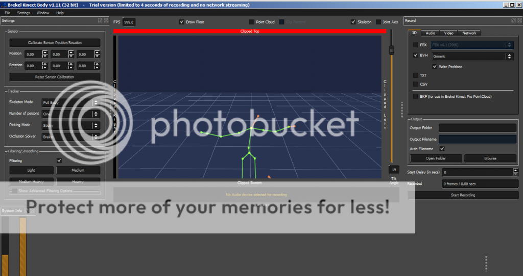 Tutorial - How To Motion Capture with Xbox 360 Kinect! | Se7enSins ...