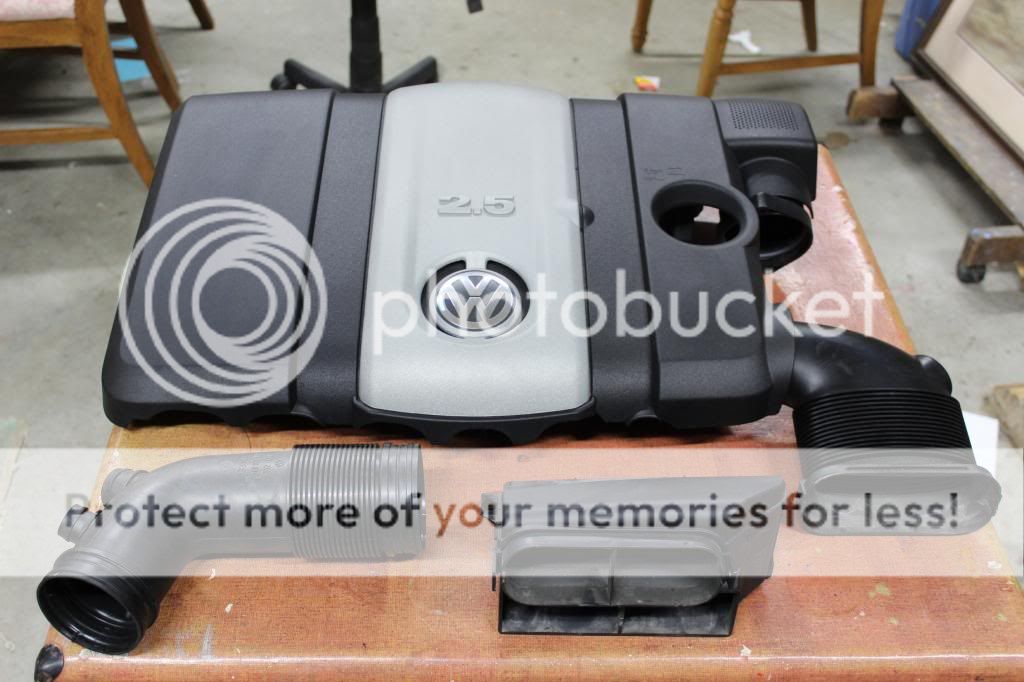 Volkswagen 2.5l engine cover/intake | GOLFMKV.com - VW GTI Forum / VW ...