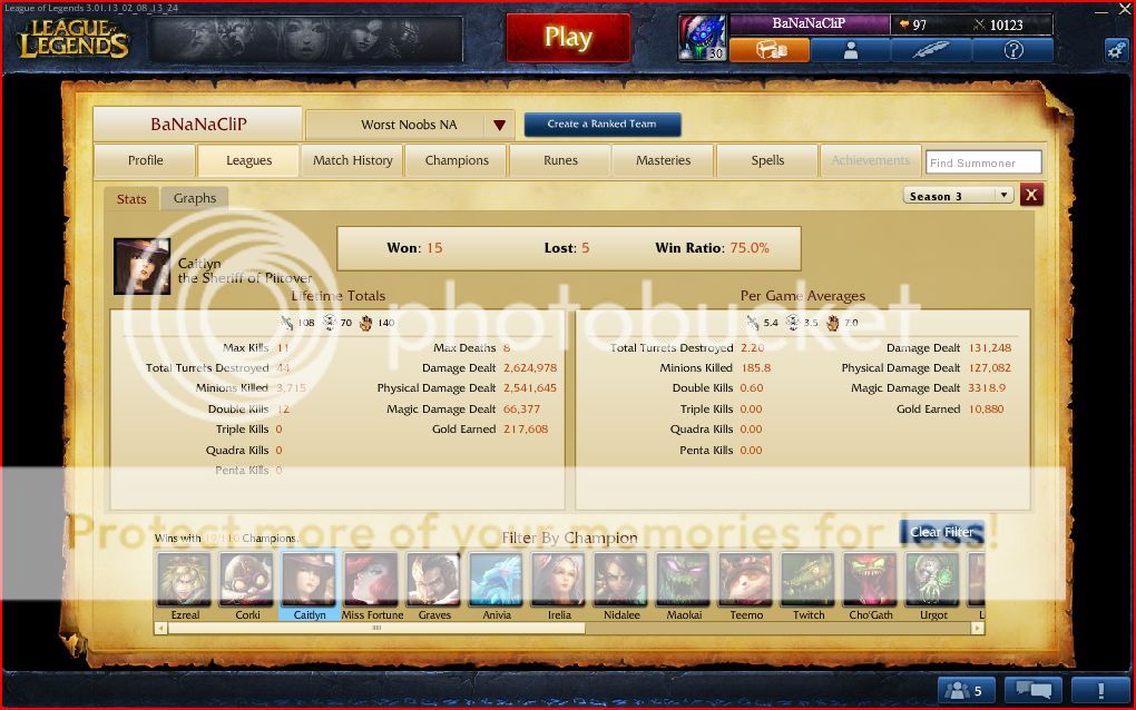 Caitlyn Build Guide : Caitlyn AD Carry for rank; Live and Reloaded ...